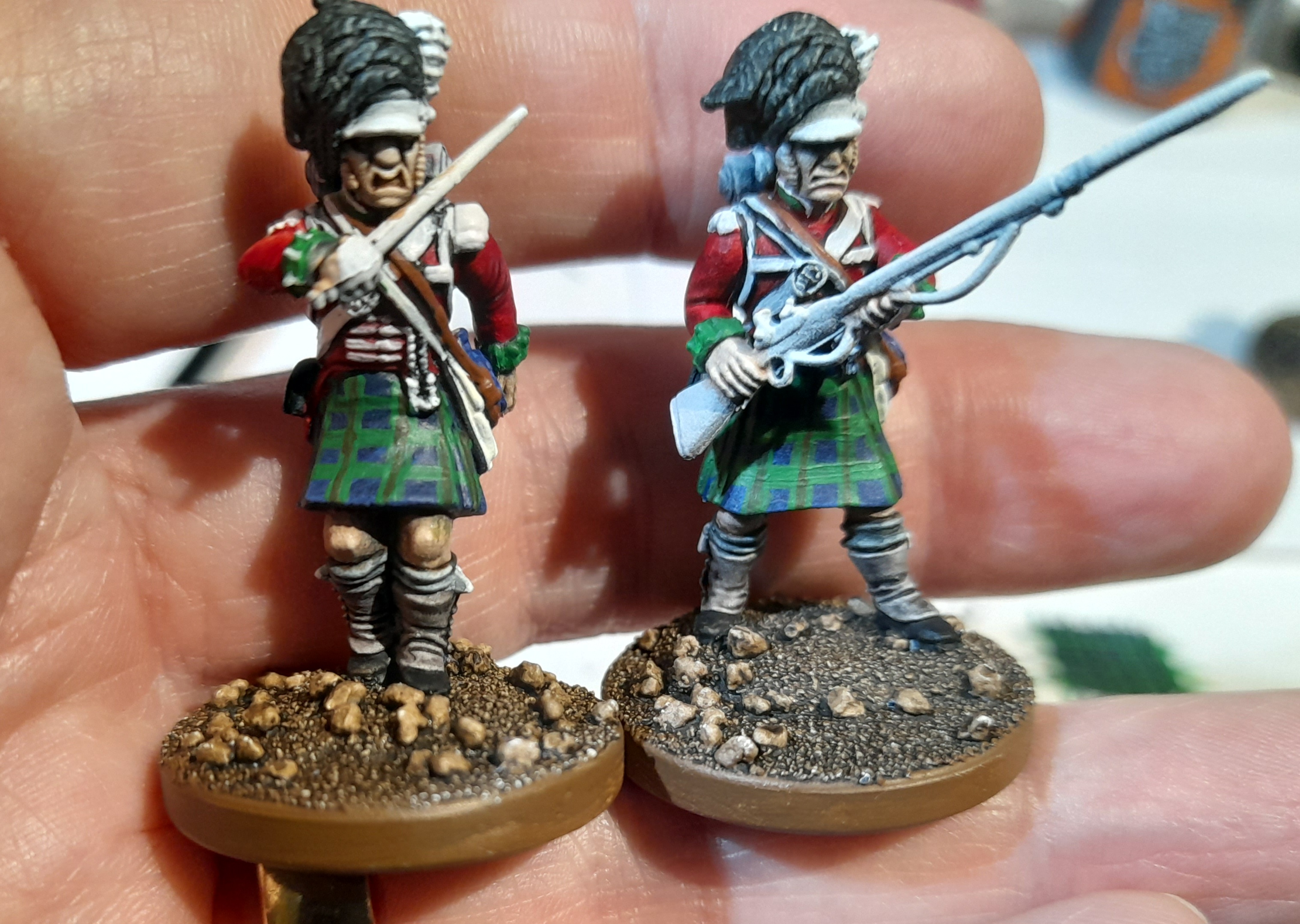 Highlanders, and Highlander zombie – OnTableTop – Home of Beasts of War
