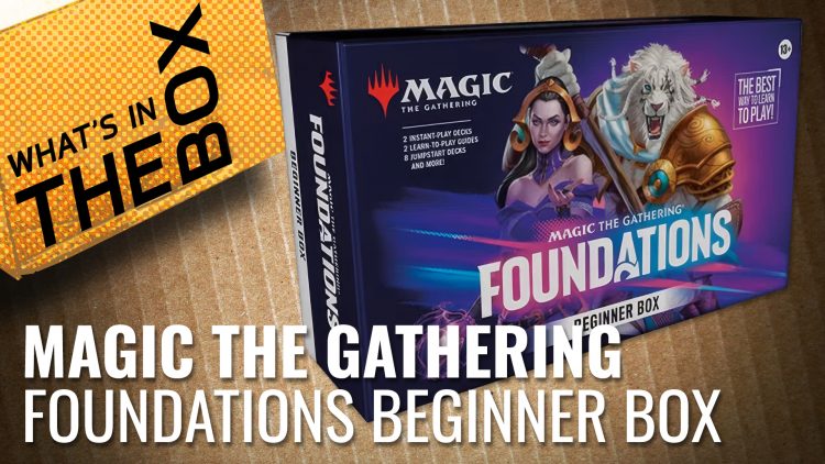 Unboxing: Magic: The Gathering Foundations Beginner Box | Wizards Of ...