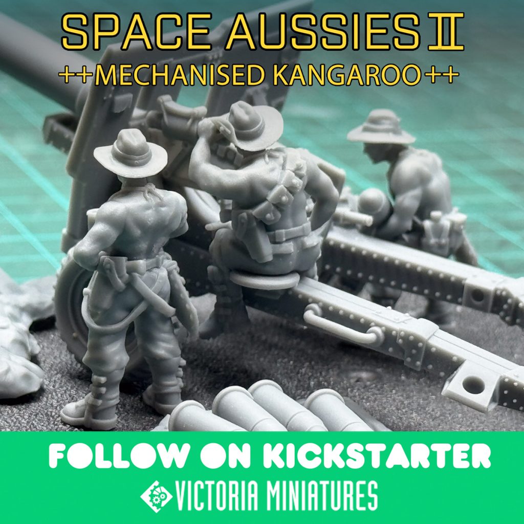 Victoria Miniatures Prepare Space Aussies II Kickstarter! – OnTableTop ...