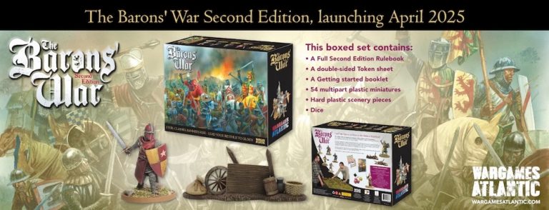 New The Barons’ War Second Edition Set From Wargames Atlantic ...