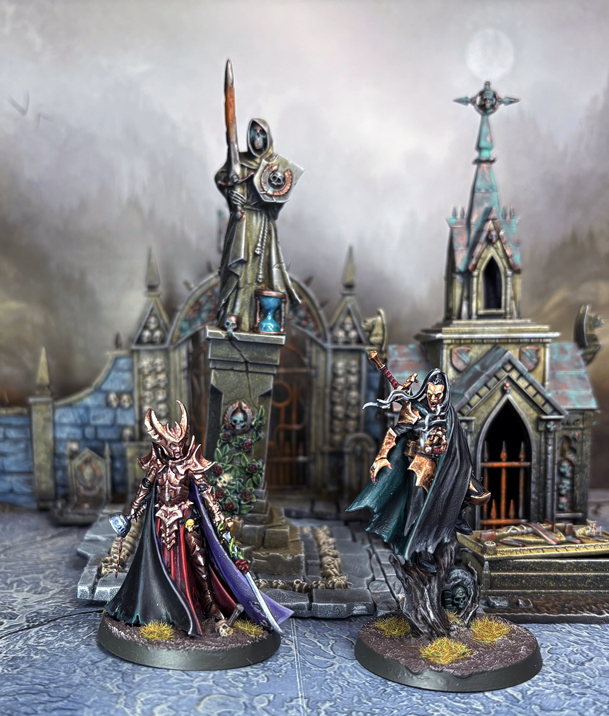 Cado Ezechiar – The Hollow King and Karlina von Carstein – OnTableTop – Home of Beasts of War