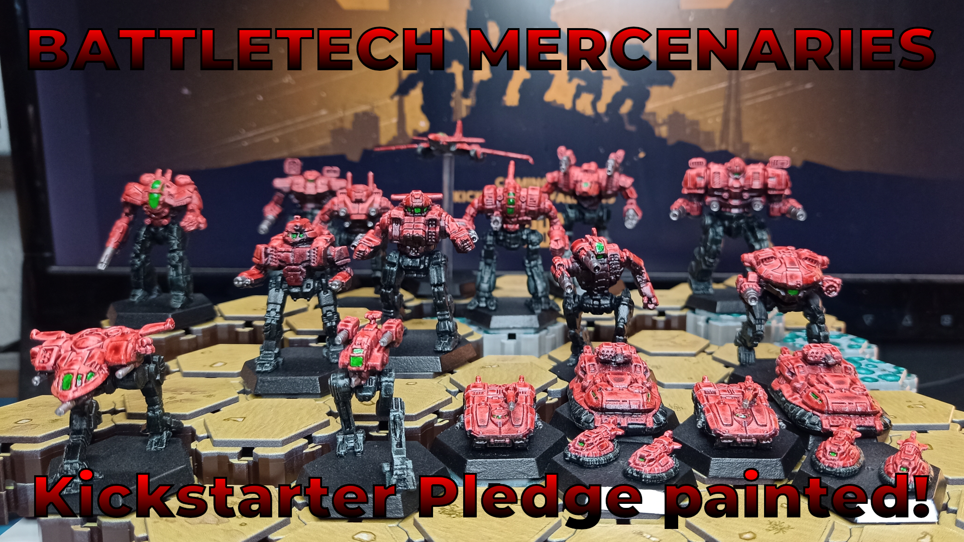 Battletech Mercenaries Kickstarter Pledge Painted! – OnTableTop – Home ...