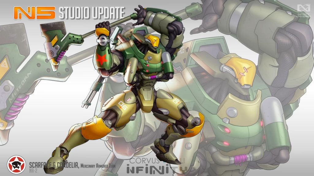 New Badass Miniatures For Corvus Belli’s Infinity Previewed ...