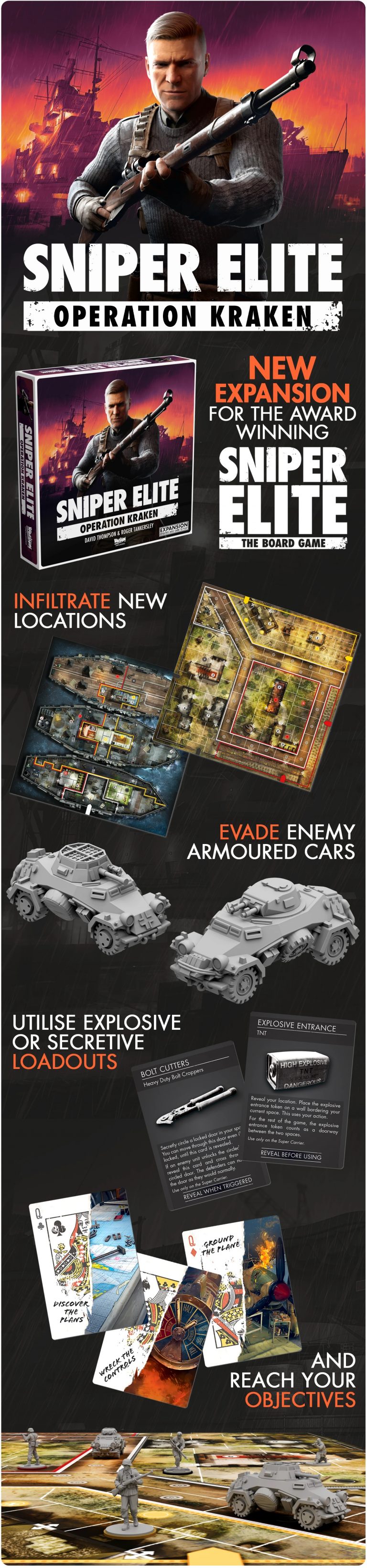 Test Yourself With A New Sniper Elite Board Game Operation Soon ...