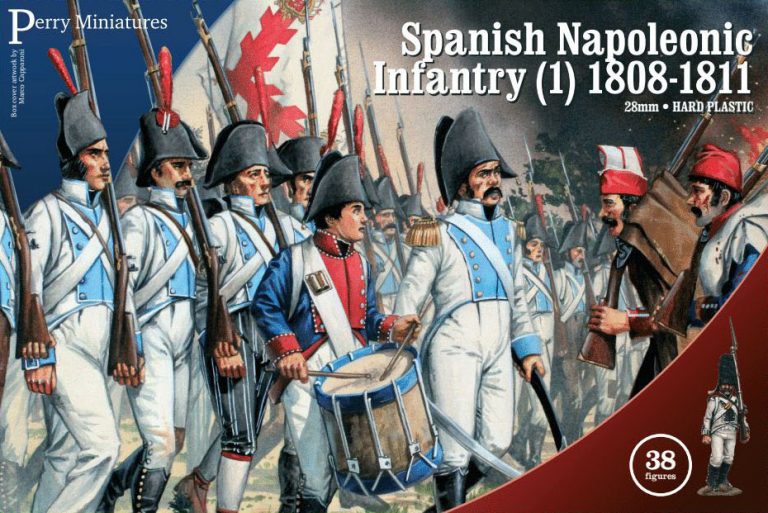 Rank Up New Spanish Napoleonic Infantry From Perry Miniatures ...