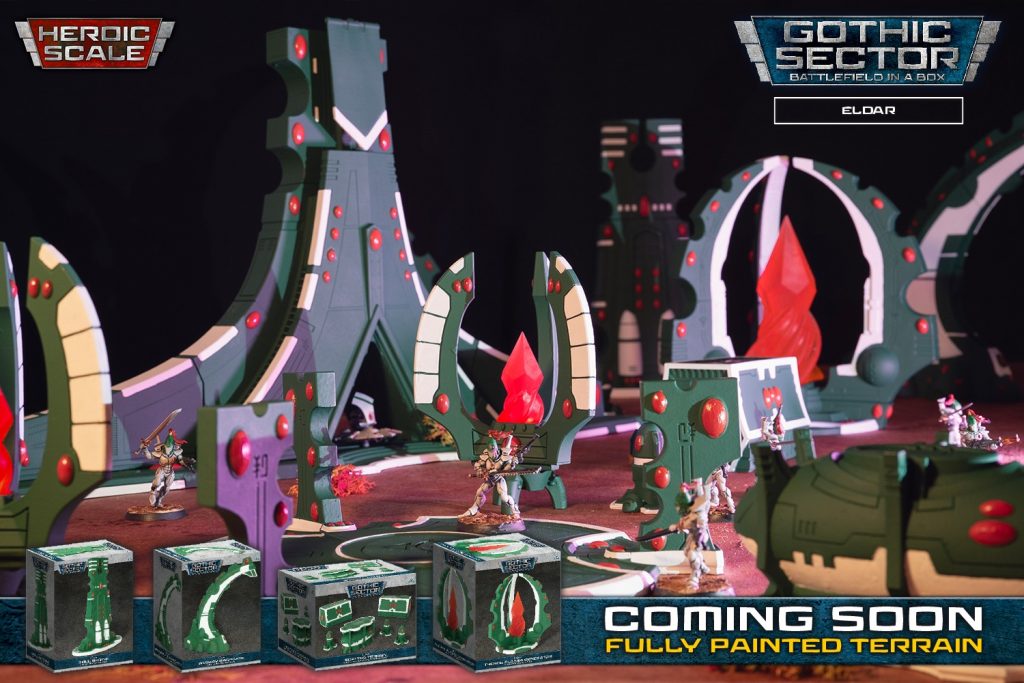 Build A Gothic Sector Eldar Battlefields With Gale Force Nine ...