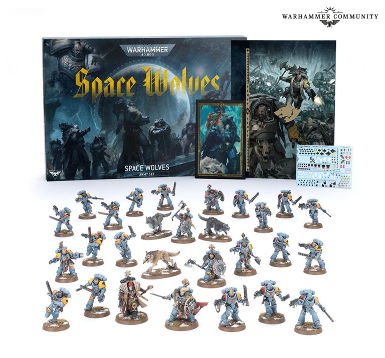 Warhammer 40K Space Wolves Army Set Pre-Orders This Week – OnTableTop ...