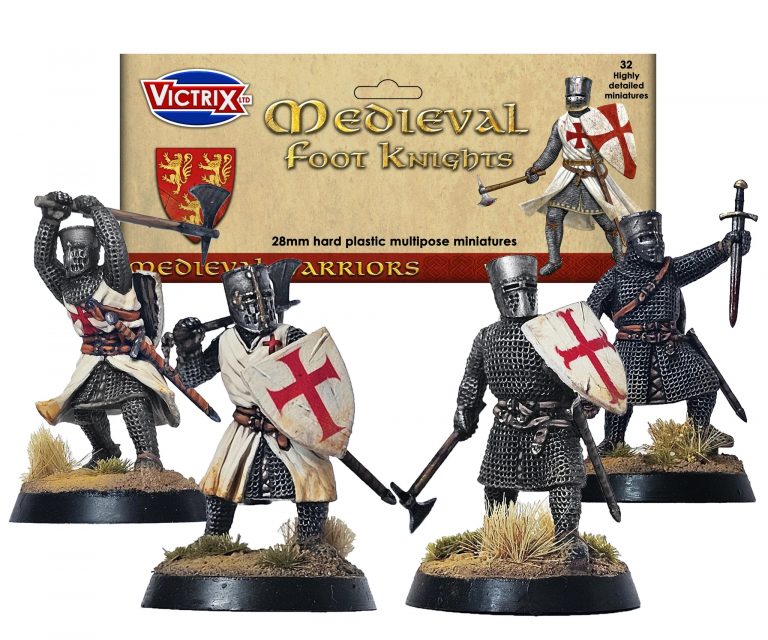 Head Out On Crusade With Victrix’s Medieval Foot Knights – OnTableTop ...