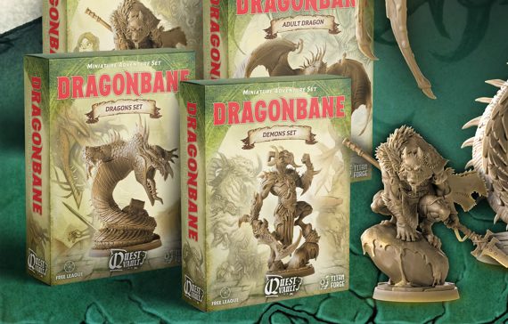 Free League & Titan-Forge Unite! Dragonbane Miniatures Kickstarter ...