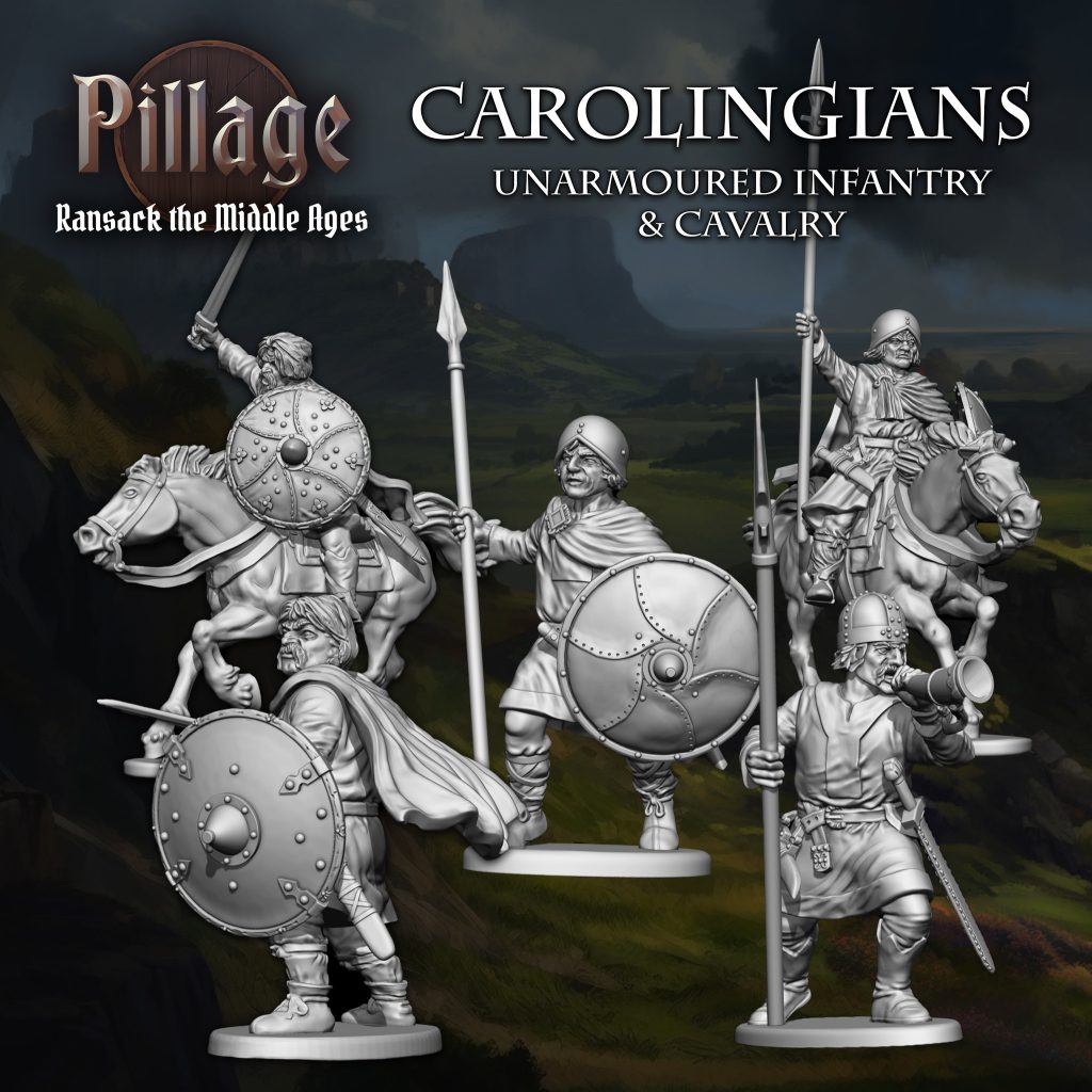 Victrix Preview Their New Pillage Carolingian Cavalry & Infantry ...