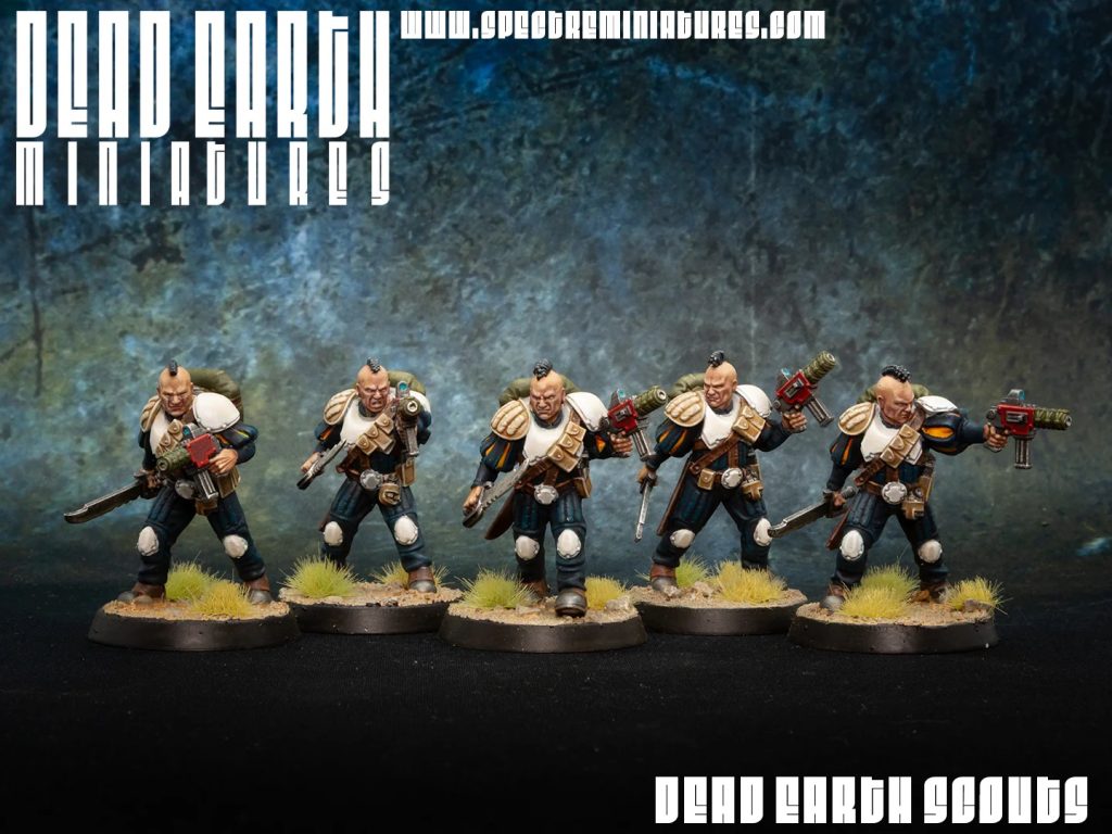 Spectre Now Stocking Dead Earth Miniatures Sci-Fi Range – OnTableTop ...
