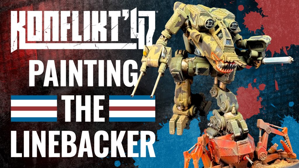 We Levelled Up Konflikt ’47’s Linebacker Jump Walker | How To Paint ...