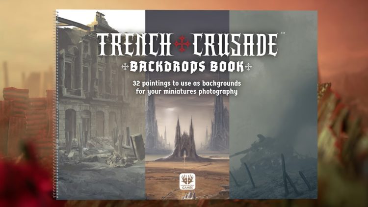 Handiwork Launch Trench Crusade Backdrop Books Kickstarter – OnTableTop – Home of Beasts of War