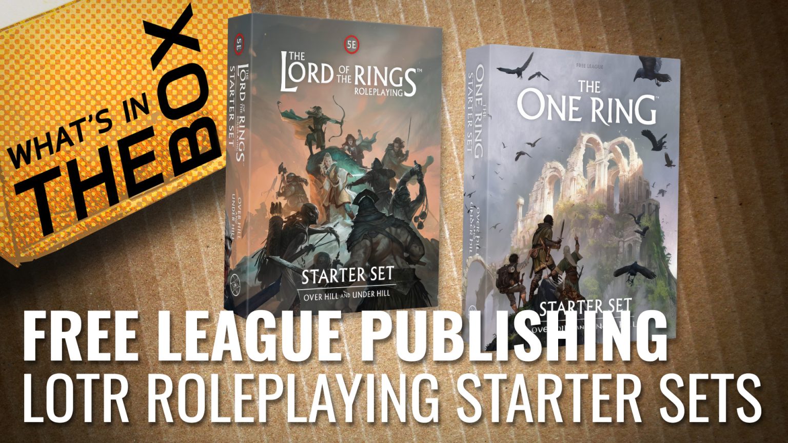 Unboxing: NEW Lord Of The Rings RPG Starter Sets | Free League Publishing – OnTableTop – Home of ...