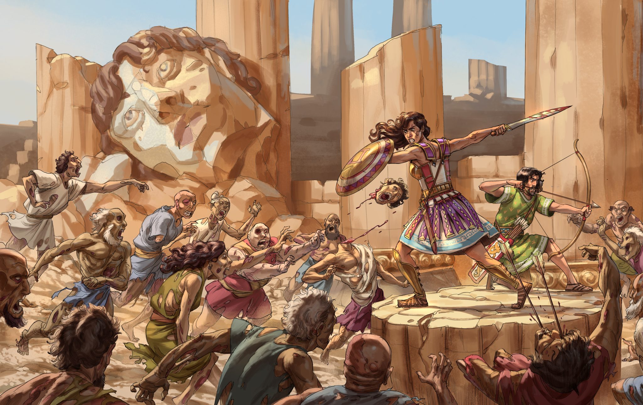 Dive Into Greek Quests With McCullough’s Warriors Of Athena ...