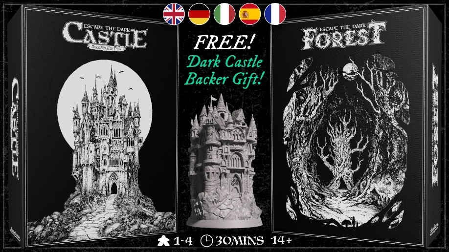 Themeborne’s Escape The Dark Castle 2nd Edition Coming Soon! – OnTableTop – Home of Beasts of War