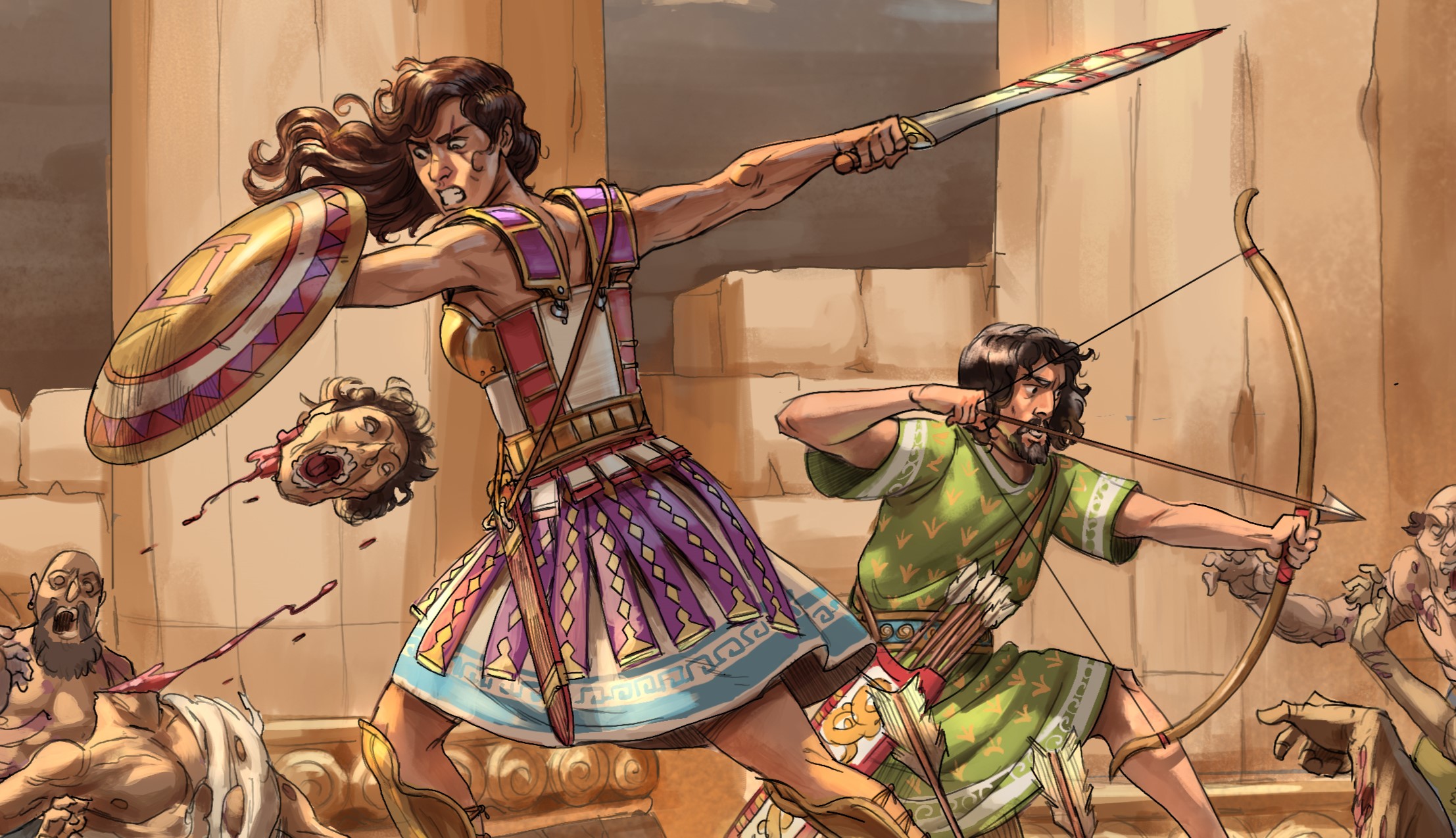 Dive Into Greek Quests With McCullough’s Warriors Of Athena ...