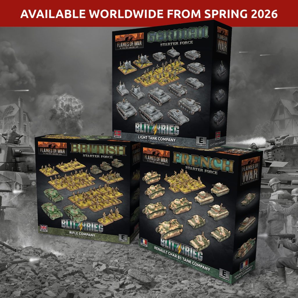 Early War Returns To Battlefront Miniatures’ Flames Of War – OnTableTop ...