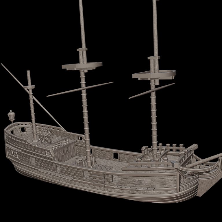 Turner Miniatures Bringing Mighty 28mm Ships To Kickstarter ...