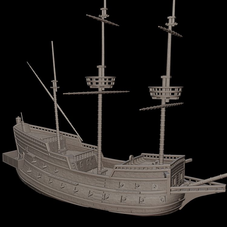 Turner Miniatures Bringing Mighty 28mm Ships To Kickstarter ...
