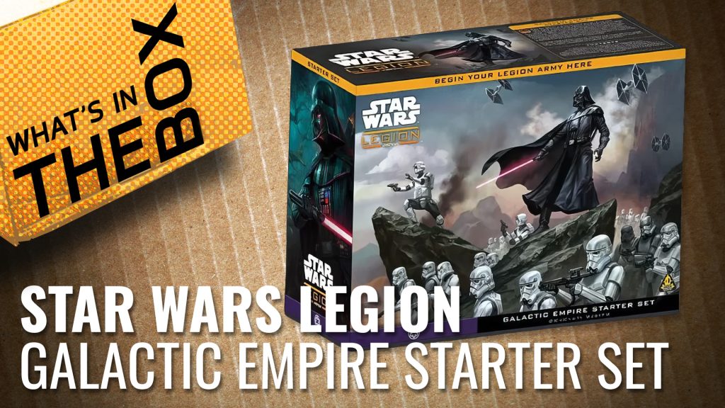 Great New Start For Star Wars: Legion? Galactic Empire Starter Set ...