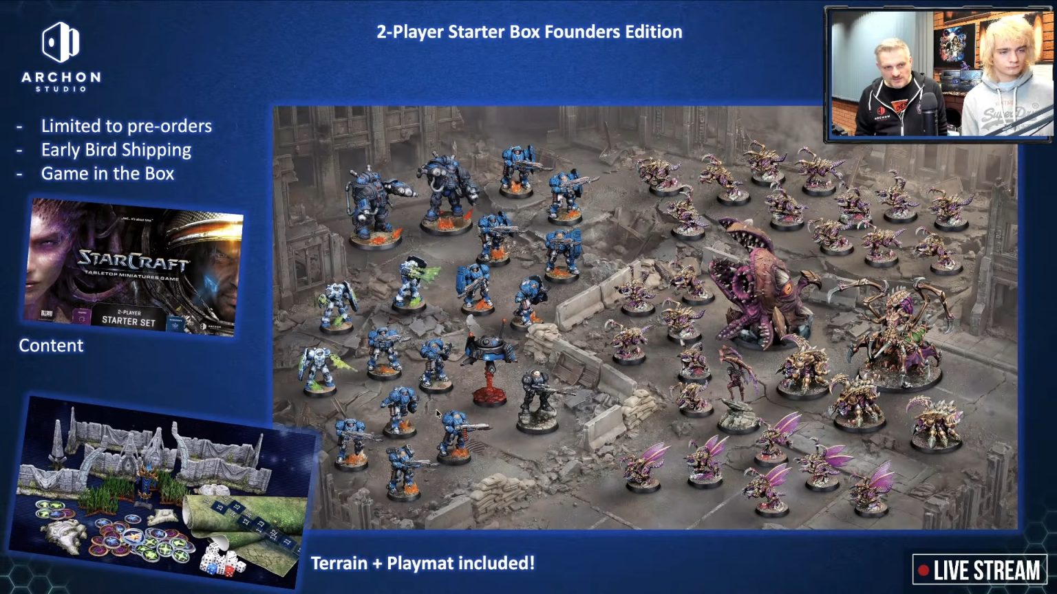 Archon Share Founder’s Edition Set Details For StarCraft Wargame ...