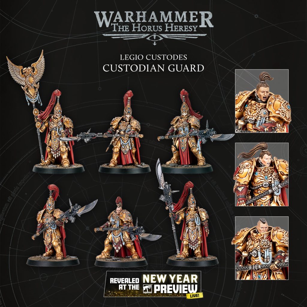 All New Legio Custodes Come To Warhammer: The Horus Heresy – OnTableTop ...