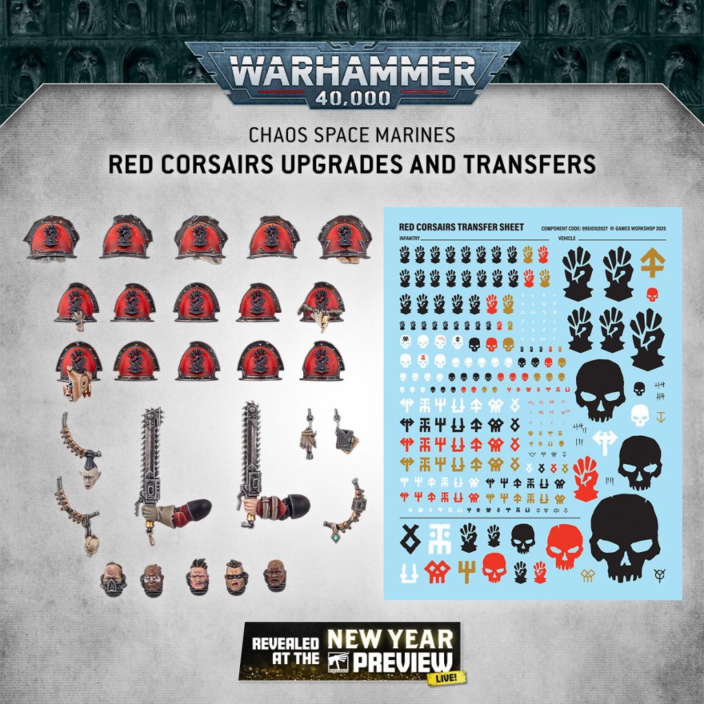 Red Corsairs & Prince Yriel! A Pirate Preview For Warhammer 40,000 ...