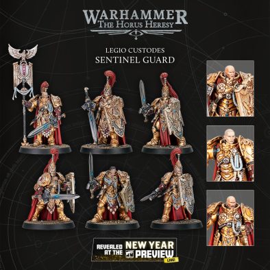 All New Legio Custodes Come To Warhammer: The Horus Heresy – OnTableTop ...