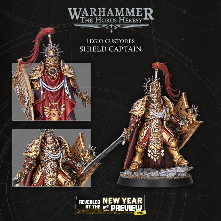 All New Legio-Custodes Come To Warhammer: The Horus Heresy – OnTableTop ...