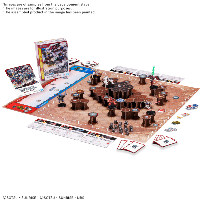 Gundam Assemble Miniatures Game Starter Sets & More Revealed ...