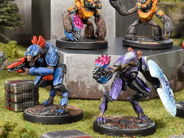 Halo: Flashpoint New Miniatures Revealed – UNSC Marines, Grunts ...