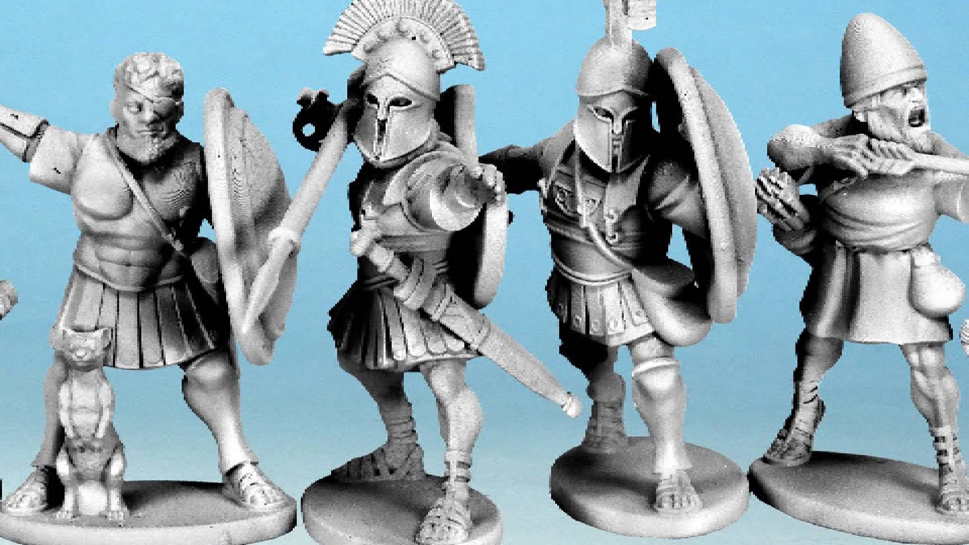 North Star Preview New Warriors Of Athena Plastic Hero Kit – OnTableTop ...